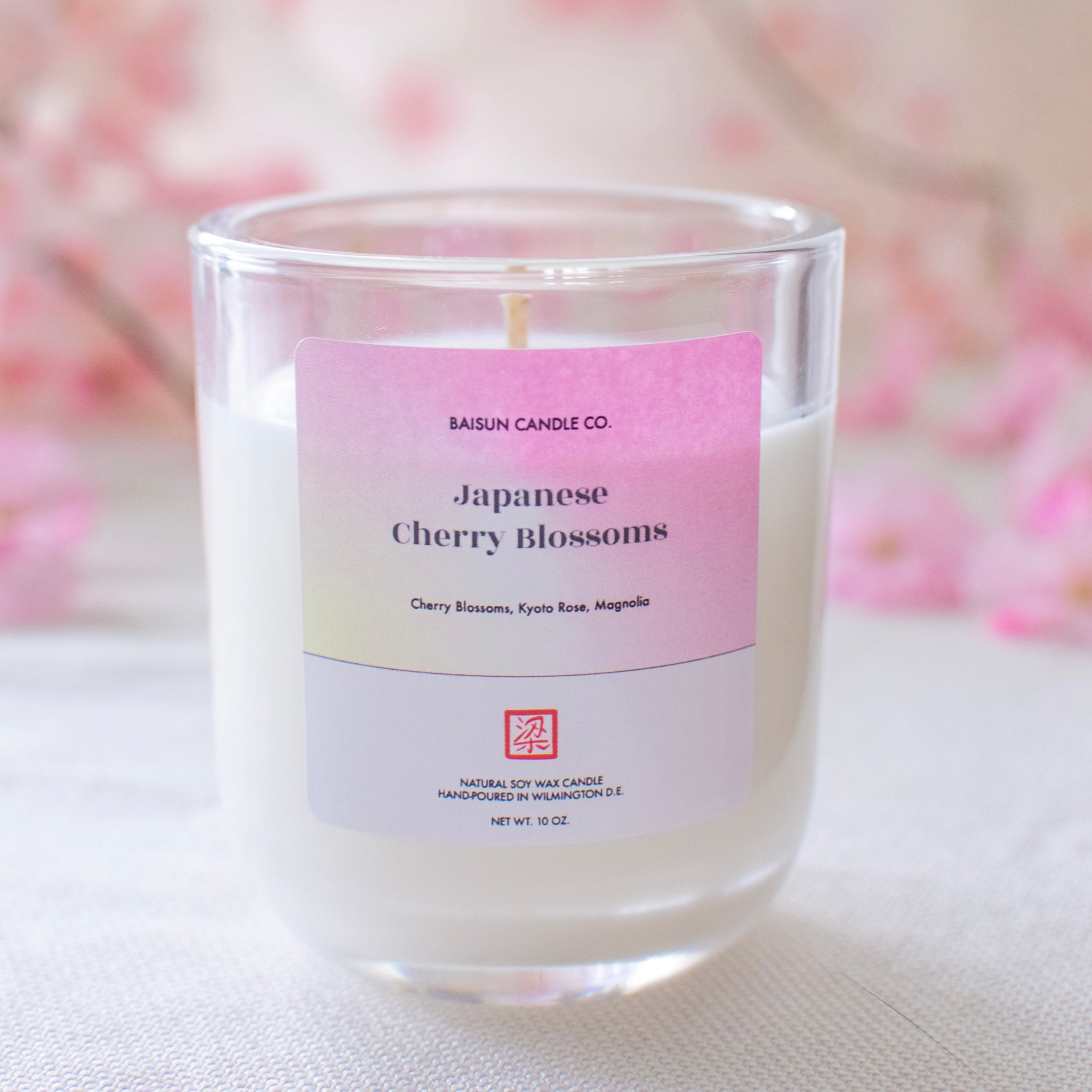 Japanese Cherry Blossoms- Scented Candle – Baisun Candle Co.