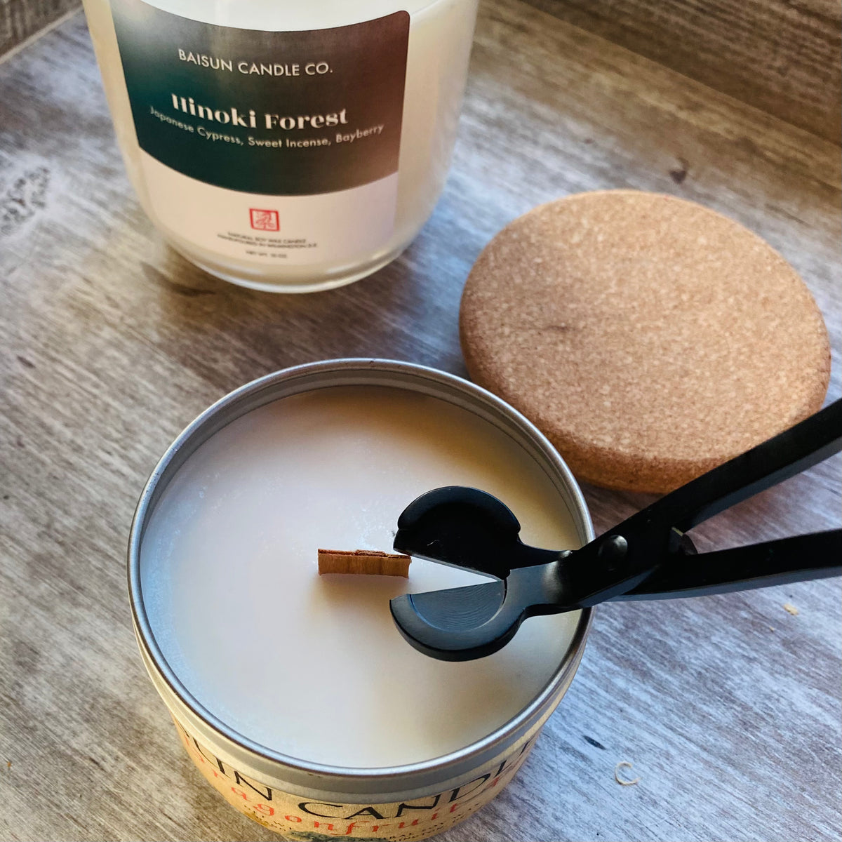 Matte Black Wick Trimmer – Baisun Candle Co.